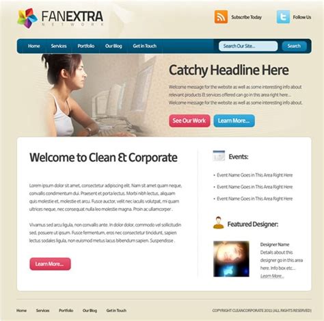 create website layout in photoshop 50 step by step tutorials