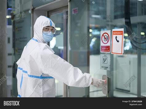 Asian Man Wearing Ppe Image And Photo Free Trial Bigstock