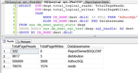 sql server find busiest database sql authority with