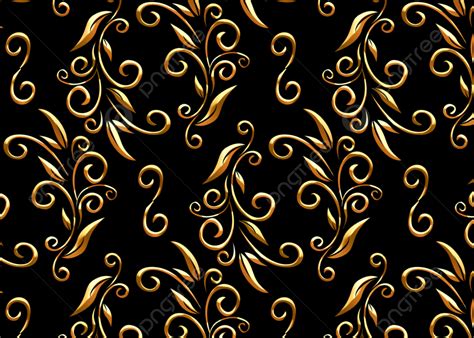 Background Garis Emas Hitam Eropa Mencetak Latar Belakang Mulus