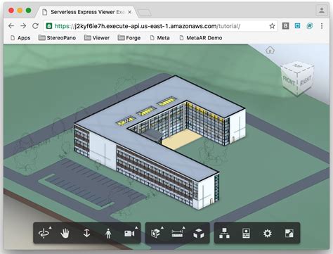 a forge viewer with faster serverless deployment using claudia js