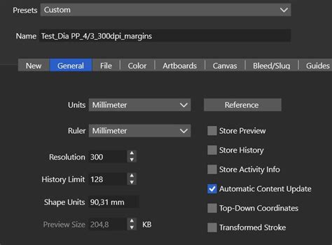 artboard margins vectorstyler