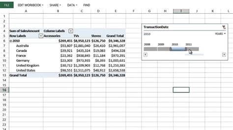 excel 2013 web app data analysis tools youtube