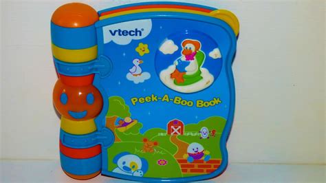Vtech Peek A Boo Book Youtube