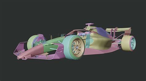 f1 2022 concept blender 2 8x psd livery template fbx blender market