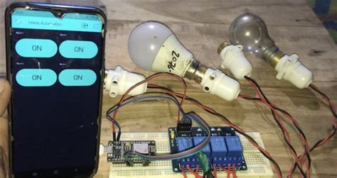 iot home automation using blynk and nodemcu esp8266