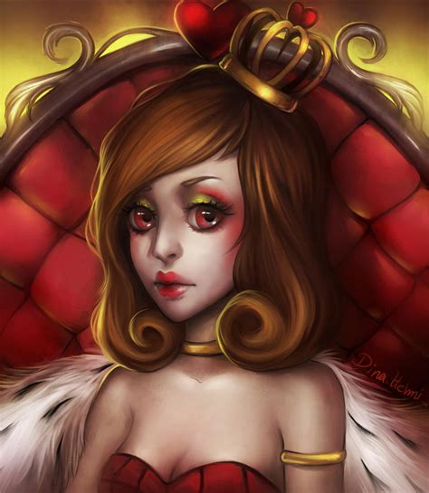 Commission Queen Of Hearts By Denahelmi On Deviantart