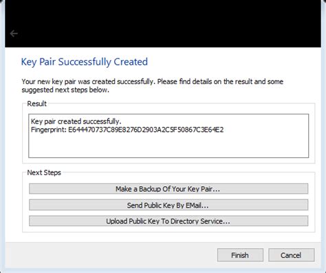 how to create windows public keys encryption to share files in the office