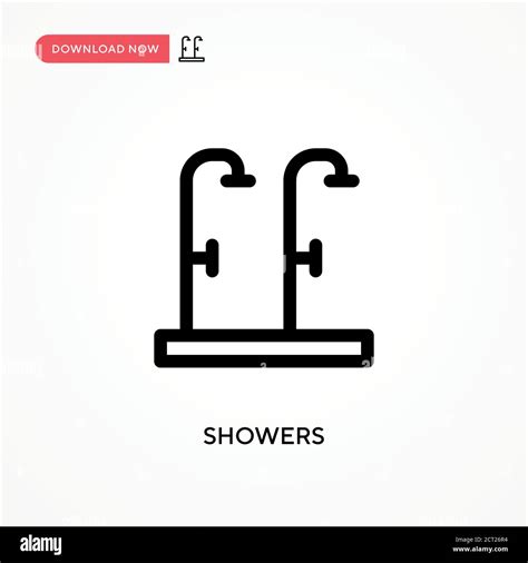 Young Girl Showering Stock Vector Images Alamy