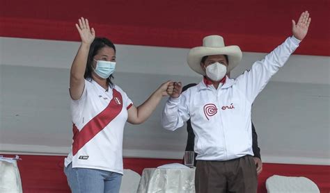 Elecciones En Perú Pedro Castillo Y Keiko Fujimori Participaron De Un