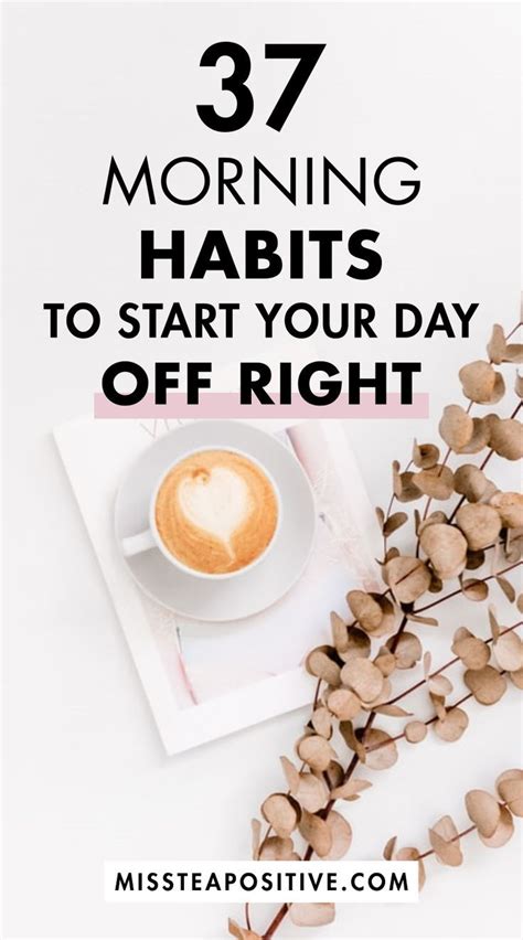 37 Good Morning Habits To Start Your Day Off Right Artofit