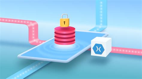 protecting sensitive data in the background in xamarin