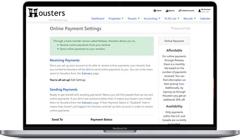 tenant tracking housters