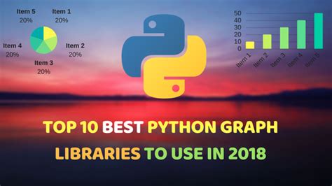 10 best python graph libraries dunebook