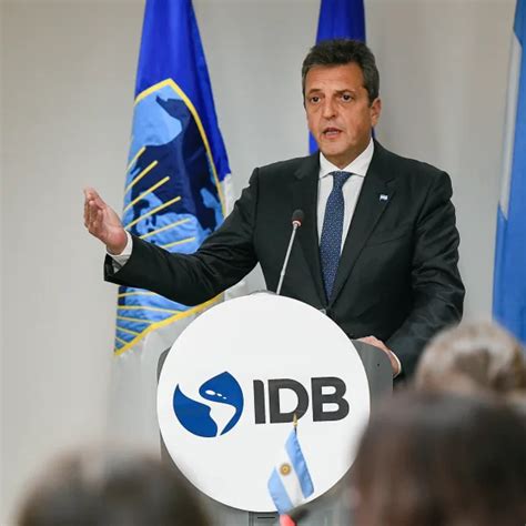 Massa Anunció El Finaciamiento Por Más De Us 1 300 Millones Del Bid Y