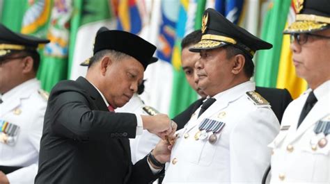 Dr Bahtiar Baharuddin M Si Resmi Mi Jabat Pj Gubernur Sulbar