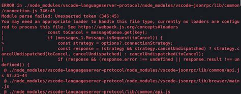 unexpected token error at code with optional chaining when using