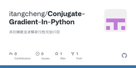 conjugate gradient in python conjugategradient py at master