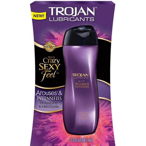 4 pack trojan arouses and intensifies lubricant 3 oz