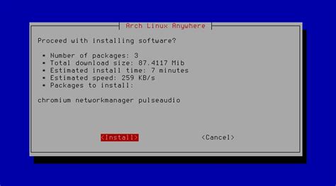 arch anywhere an easy way to install a fully custom arch linux system