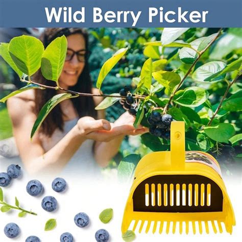 Berry Harvesting Tool For Blueberries Strawberries Cranberries
