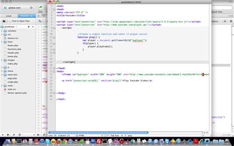 play youtube video on click custom button stack overflow