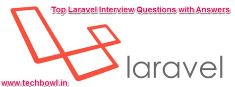 top laravel interview questions with answers tech bowl