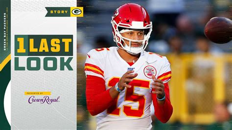 Patrick Mahomes To Make Debut At Lambeau Field Against Green Bay