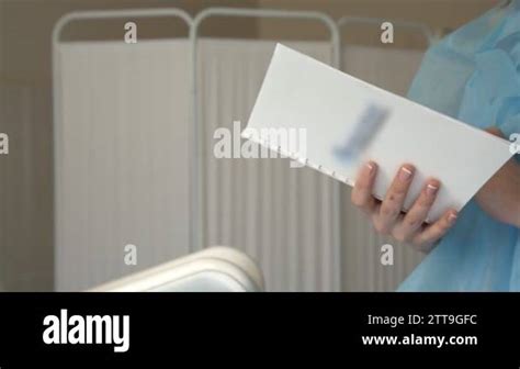 An Exciting Girl On The Gynecologist Is Examination In Medical Center