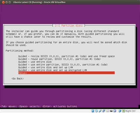 sunscholar install ubuntu s03 disk partitioning libopedia
