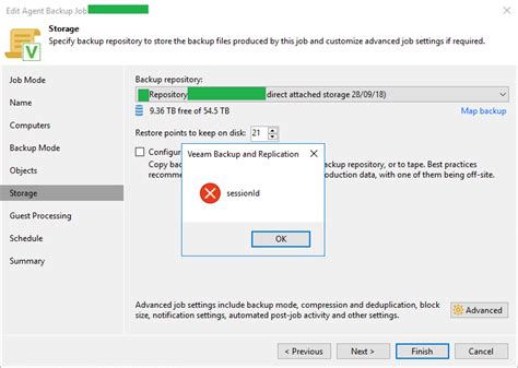 moving files between repositories sessionid error veeam randd forums