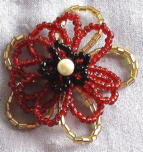 Beaded Flower · How To Make A Beaded Flower · Beadwork On Cut Out Keep
