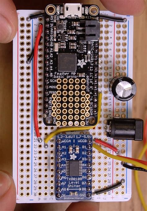 new guide level shifting neopixels adafruit johnedgarpark adafruit