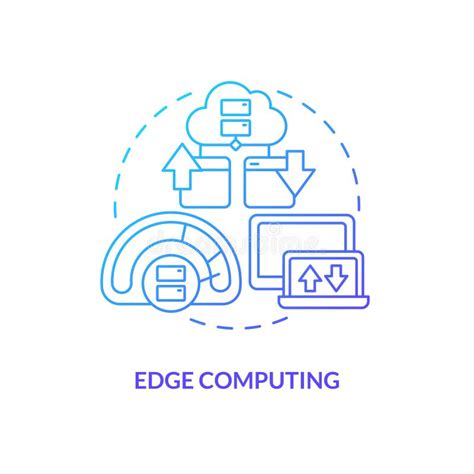 Edge Computing Infographic Stock Illustrations 89 Edge Computing
