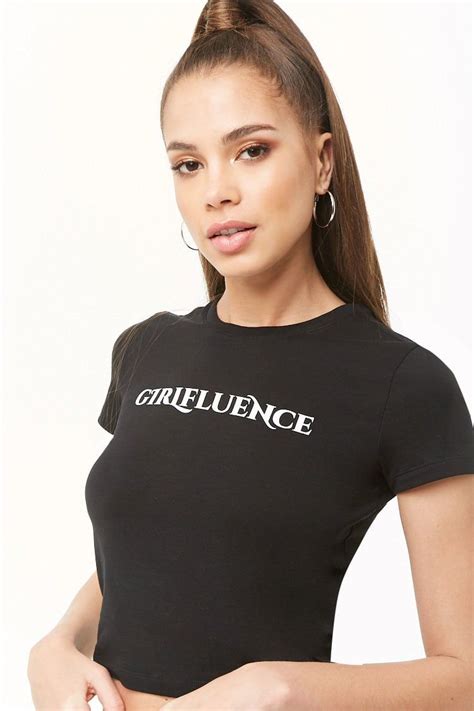 Girlfluence Graphic Tee Forever 21 Graphic Tees Women Tees Women