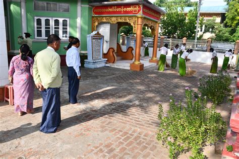 စစ်ကိုင်းတိုင်းဒေသကြီးဝန်ကြီးချုပ် ဦးမြတ်ကျော် မုံရွာမြို့၊ မဟာလယ်တီက