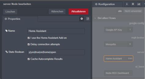 multiple server entries for home assistant in node red node red