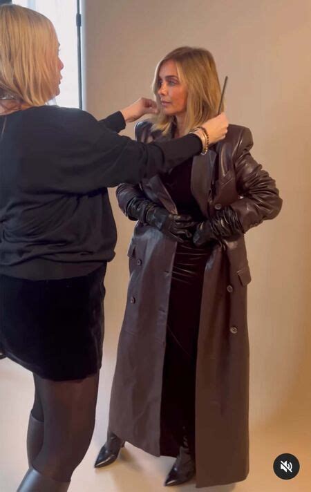Louise Redknapp 48 Puts On A Leggy Display In Leather Boots As She