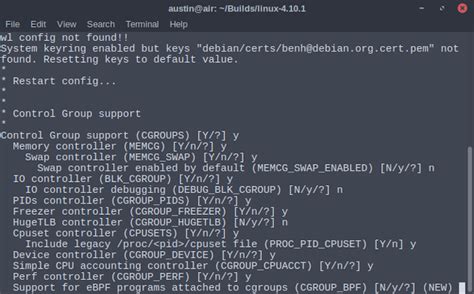how to compile your own linux kernel