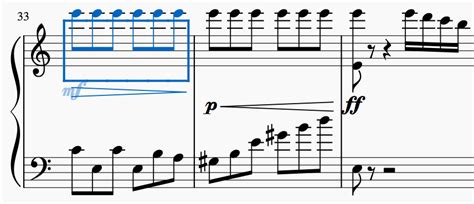odd spacing issue musescore