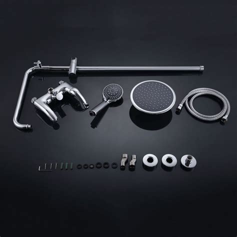 Modern Chrome Shower Faucet System