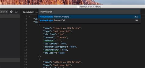github nativescript community nativescript vscode extension a visual