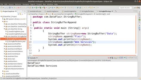 stringbuffer in java explore its constructors and methods with examples