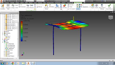 solved inventor 2015 inacurate stress analysis simulation results