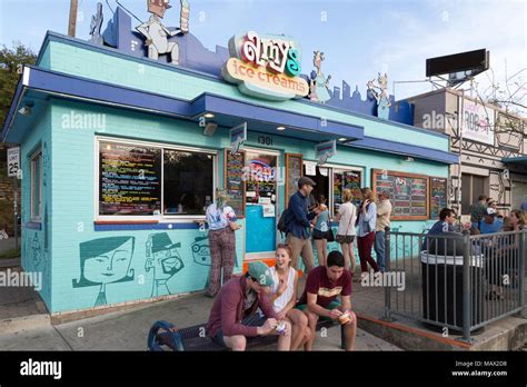 Amys Ice Cream Parlour South Congress Avenue Downtown Austin Texas