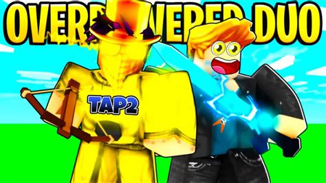 The Most Overpowered Bedwars Duo Roblox Bedwars Youtube