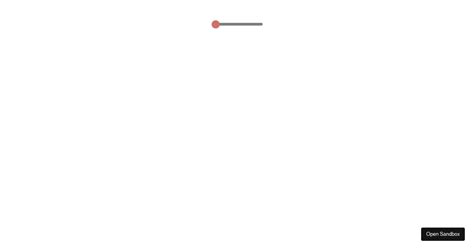 react slider codesandbox