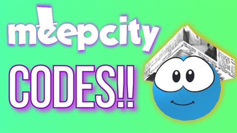 all roblox meep city codes october 2016 [100 working] youtube