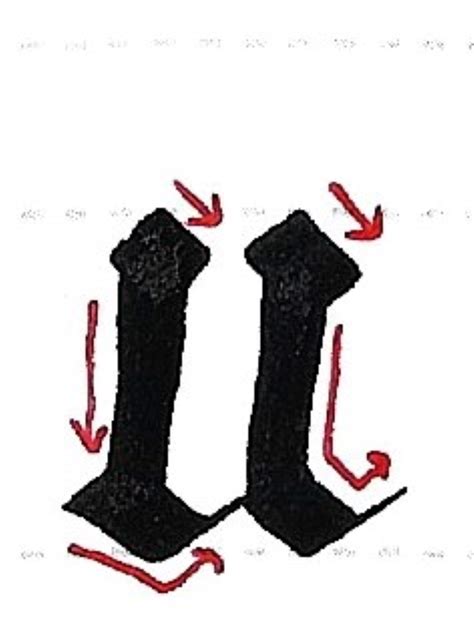 mastering calligraphy how to write in gothic script