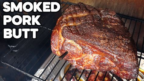 Slow Smoked Pork Butt In The Pit Boss Pellet Smoker Bbq Teacher Video